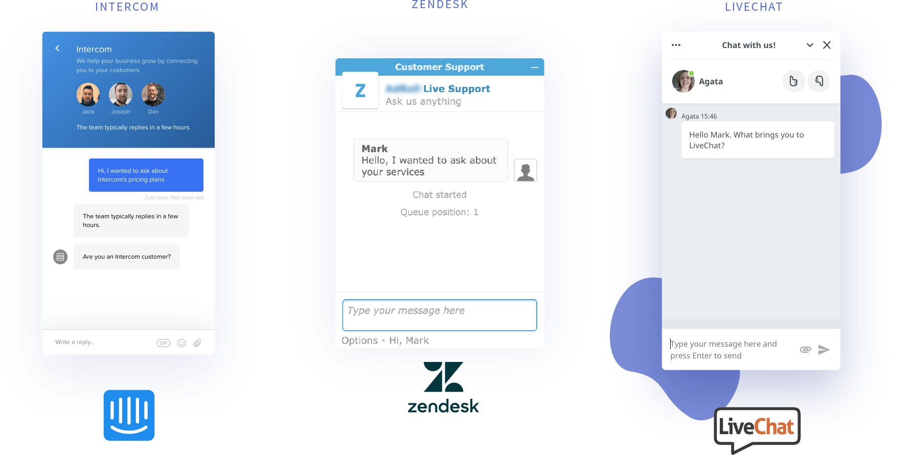 Intercom vs Zendesk - Compare Live Chat Software Intercom vs Zendesk - Compare Live Chat Software